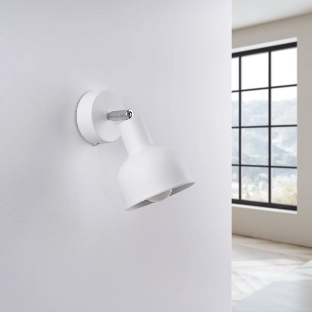 Sollux Lighting Nástěnné svítidlo ELBA bílé