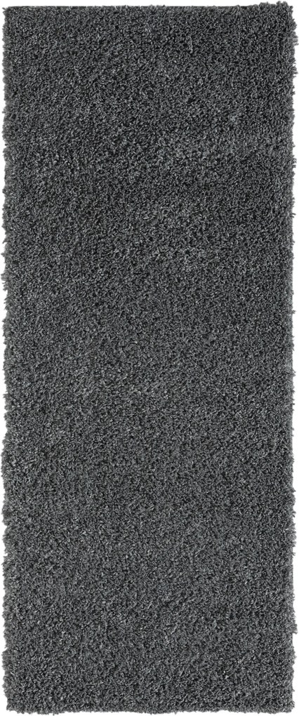 My Flair, Běhoun My Shaggy grau, 80x250, šedá, chodba / předsíň