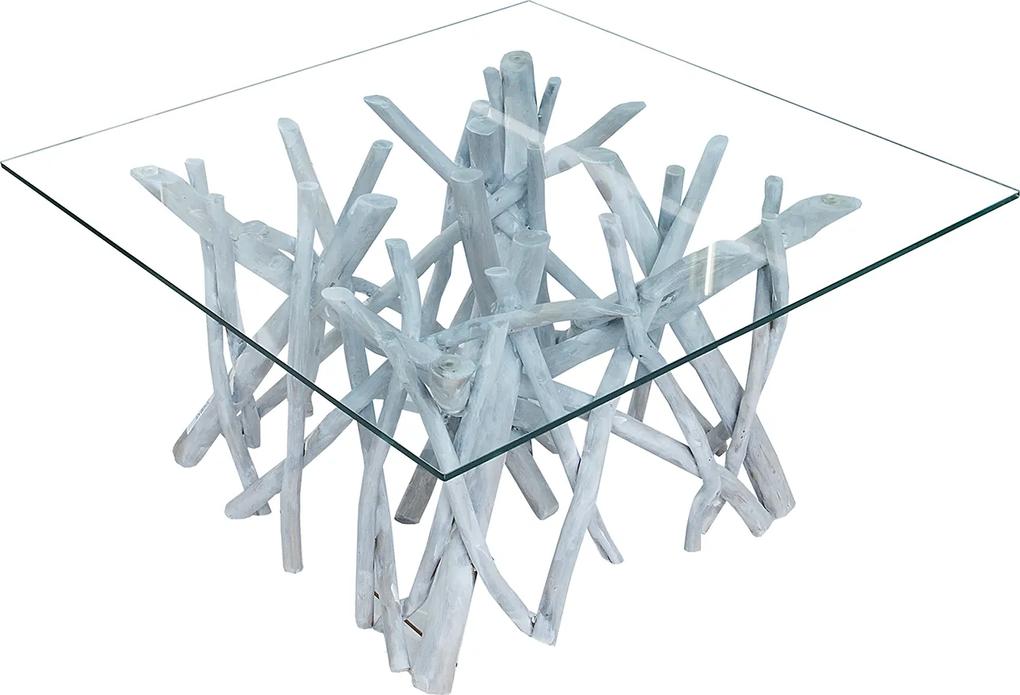 Konferenční stolek Crosswood, šedý