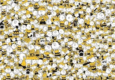 CLEMENTONI Puzzle Impossible: Peanuts / 500 dílků / od 14 let