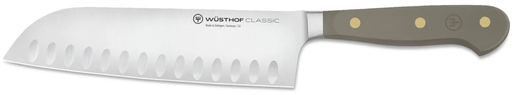 Wüsthof CLASSIC Colour Nůž Santoku 17 cm Velvet Oyster 1061731317