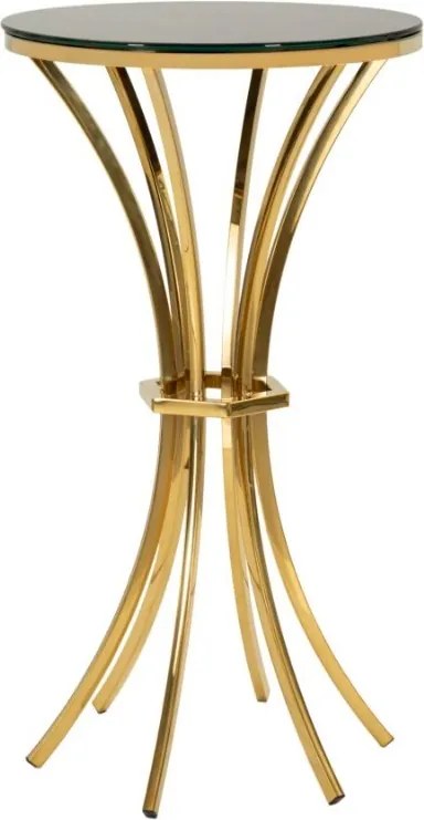 Designový odkládací stolek Tadanori 50 cm zlatý
