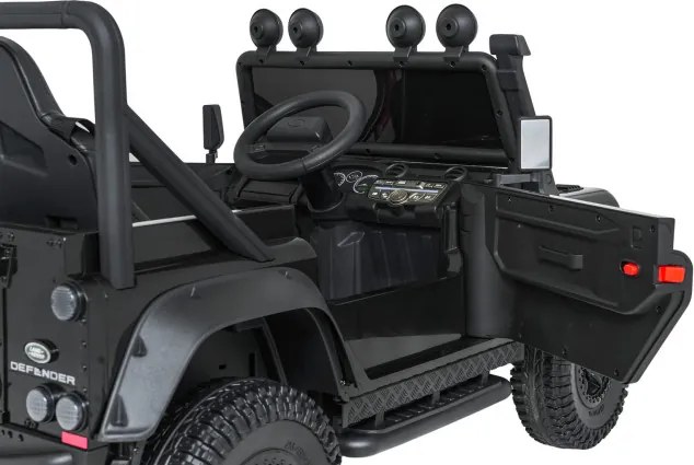 Elektrické autíčko Land Rover Defender 110 SVX černé