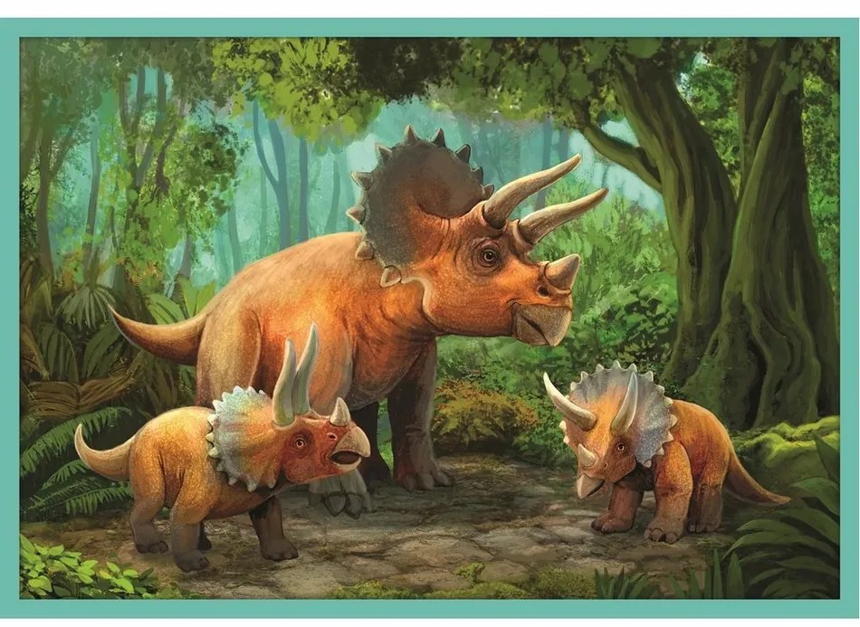 Trefl Puzzle Dinosauři, 10v1