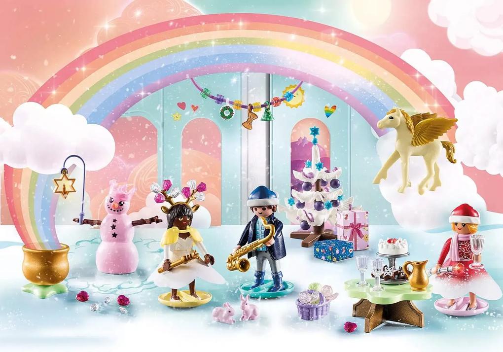 Playmobil Playmobil 71348 Adventní kalendář Vánoce pod duhou