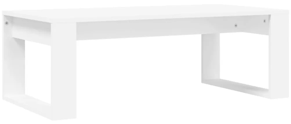 Konferenční stolek bílý 102 x 50 x 35 cm kompozitní dřevo - Default Title