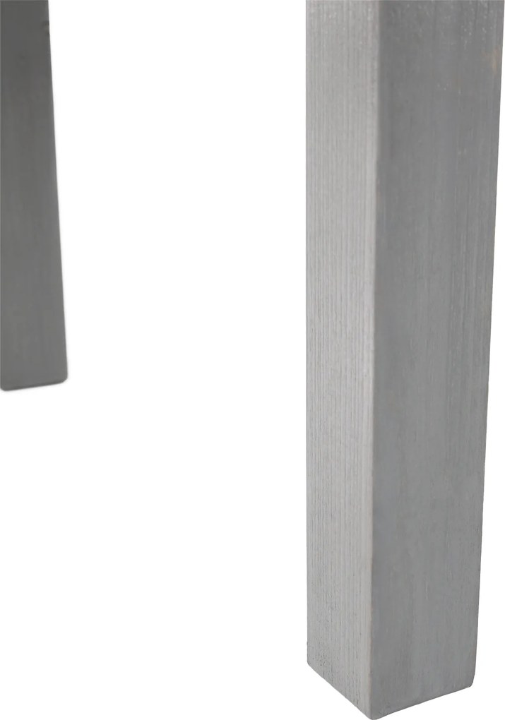 Dřevěná zahradní lavička, šedá, 150 cm, FABLA