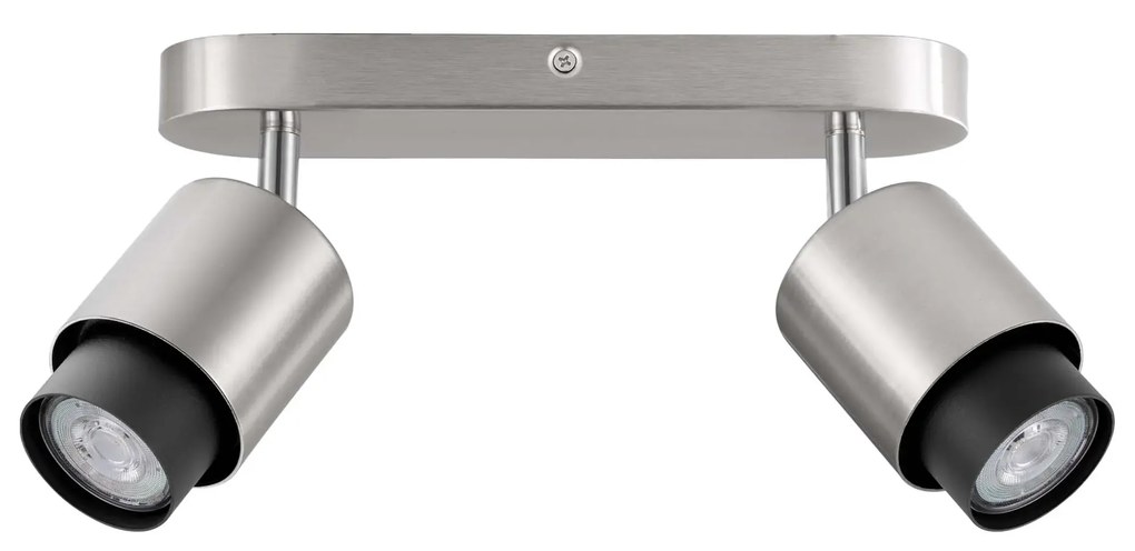 LED nikl designové stropní svítidlo Ison 2