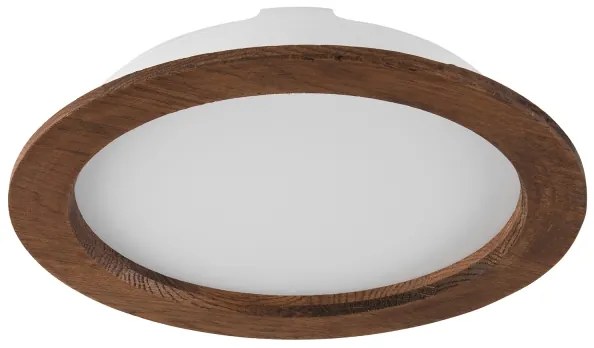 LED Podhledové svítidlo WOODY SPOT LED/23,5W/230V 4000K třešeň pr. 23,5 cm