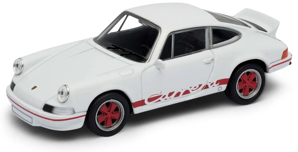 Welly Porsche 911 Carrera RS (1973) 1:34 bílé s pruhem