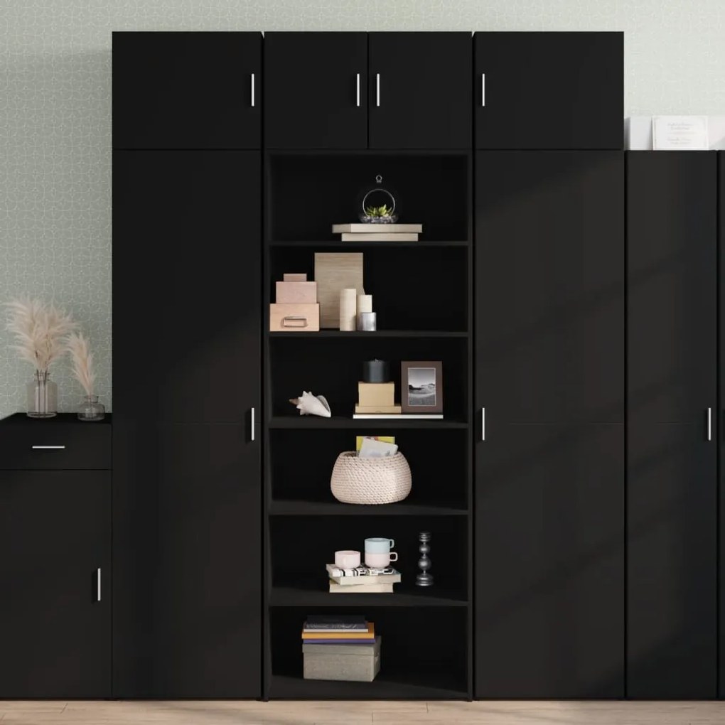 Skříň highboard bílá 70 x 41 x 185 cm kompozitní dřevo 3281688