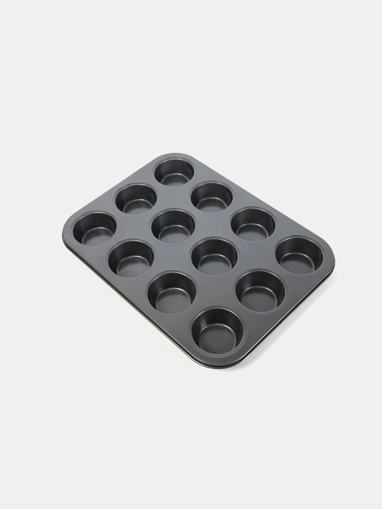 Sinsay - Forma na pečení muffinů z uhlíkové oceli - černá