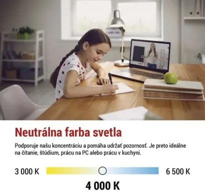 Emos lighting LED žárovka Filament A60 A CLASS/ E27 / 5 W (75 W) / 1 060 lm / neutrální bílá 1525283412