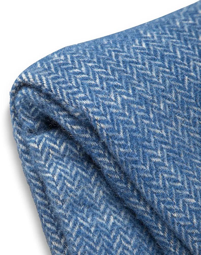 Vlněná deka Elma IV - námořnická modrá