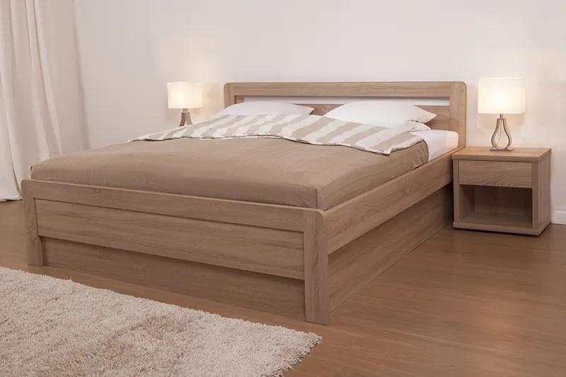 BMB Dřevěná postel Karlo klasik 200x90