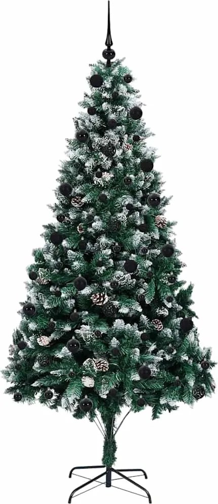 Umělý vánoční stromeček Zelená 210 cm PVC, ocel a plast 3396274