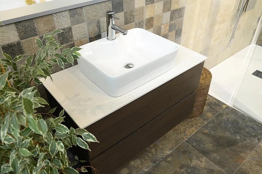 Sapho Balena BH7013 keramické umyvadlo 48 x 13,5 x 37 cm na desku
