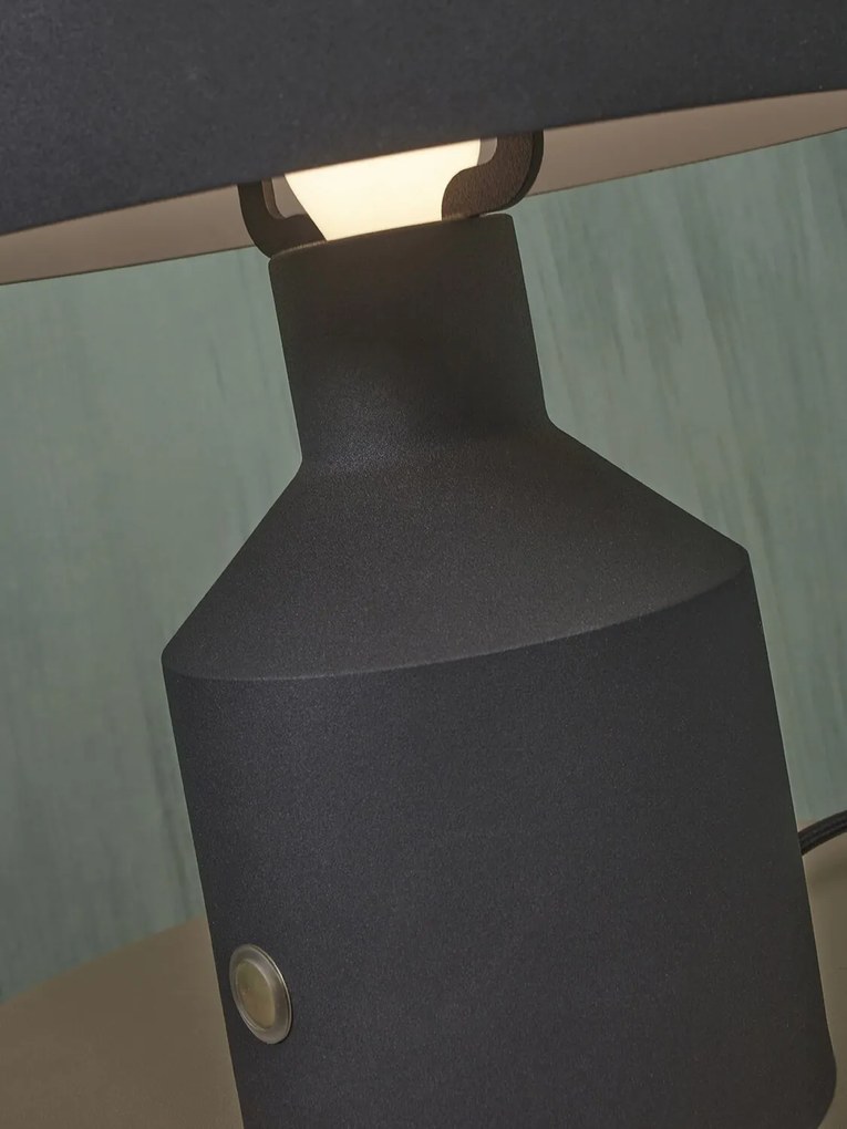 Stolní lampa troppo 30 cm černá MUZZA