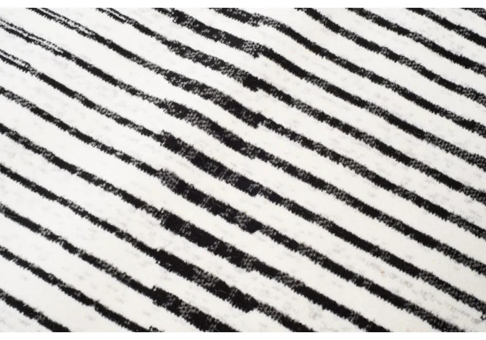 Kusový koberec PP Dextra krémovočerný 200x300cm