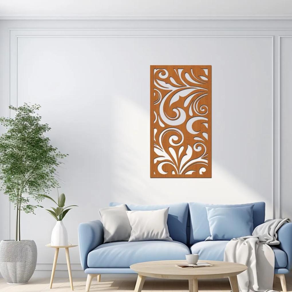 dřevo života Dekoračn panel Hermuia Rozměry (cm): 20x40, Barevný vzor: Bílá