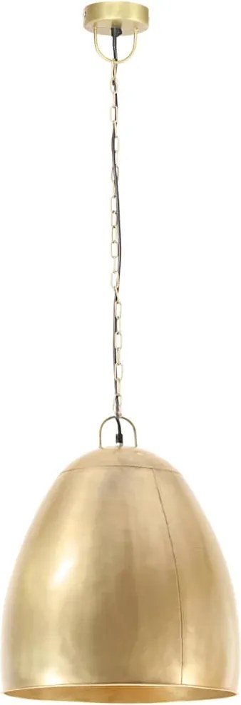 Industriální závěsné svítidlo 25 W mosazné kulaté 42 cm E27 320556