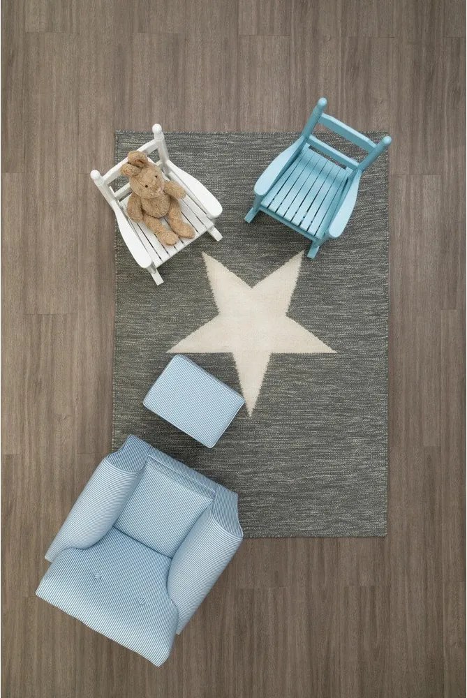 Modrá dětská židle z topolového dřeva – Premier Housewares