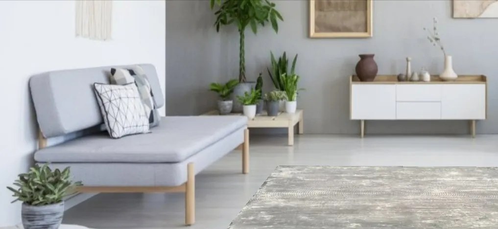 Berfin Dywany, Kusový koberec Vals 8125 Grey, 80x150, šedá, kancelář