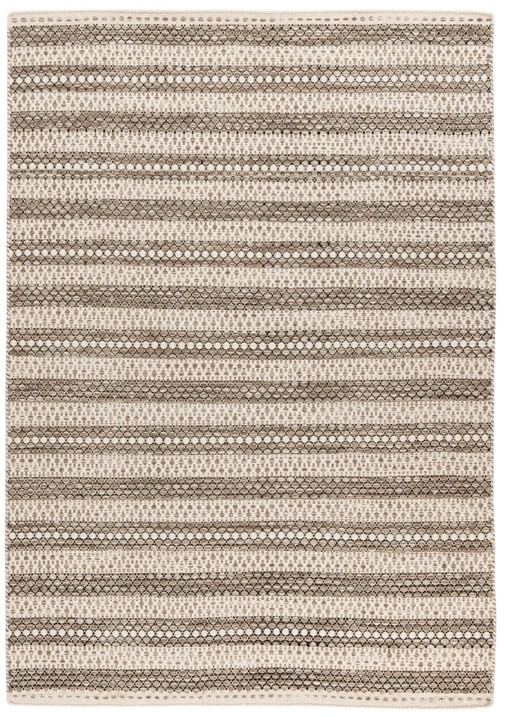 Obsession, Ručně vázaný kusový koberec Jaipur 335 Taupe, 160x230, hnědá, ložnice