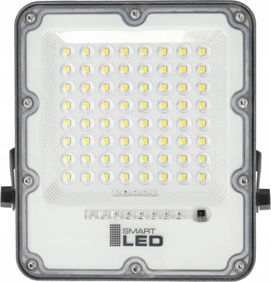 LED Stmívatelný solární reflektor LED/50W/3,2V 5000K 6000 mAh IP65 černá + DO