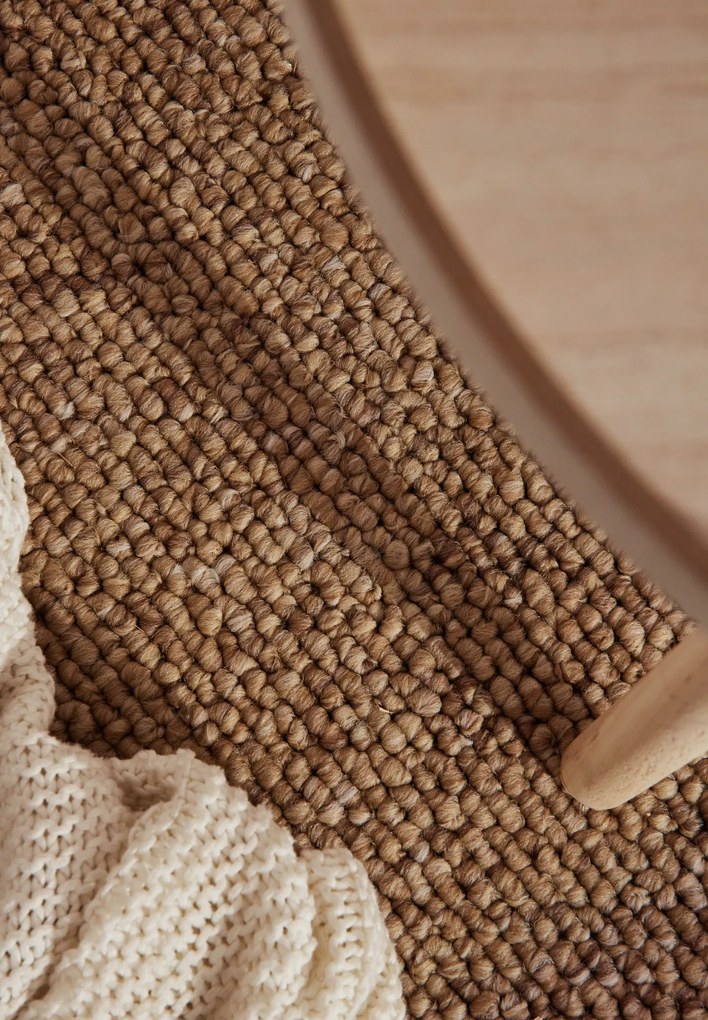 ELLE Decoration, Běhoun Wolly Ultra 106227 Caramel z kolekce Elle, 80x240, hnědá, ložnice