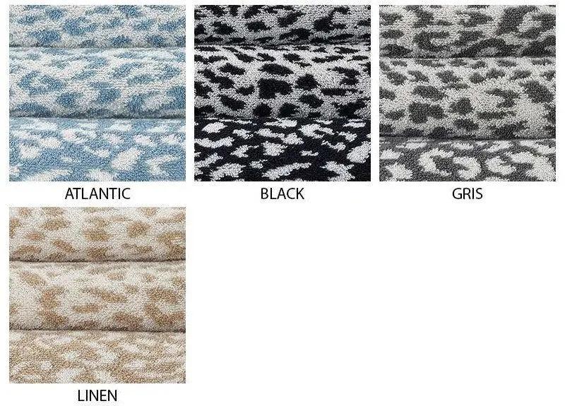 Abyss & Habidecor Modré ručníky Zimba ze 100% egyptské bavlny - 309 (Atlantic), Velikost 40x75 cm