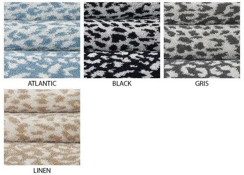 Abyss & Habidecor Modré ručníky Zimba ze 100% egyptské bavlny - 309 (Atlantic), Velikost 70x140 cm