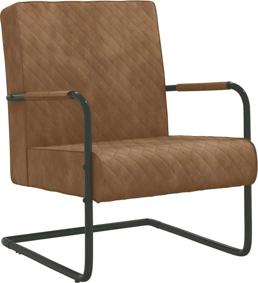 vidaXL Konzolová židle samet [325728] Barva: Černá