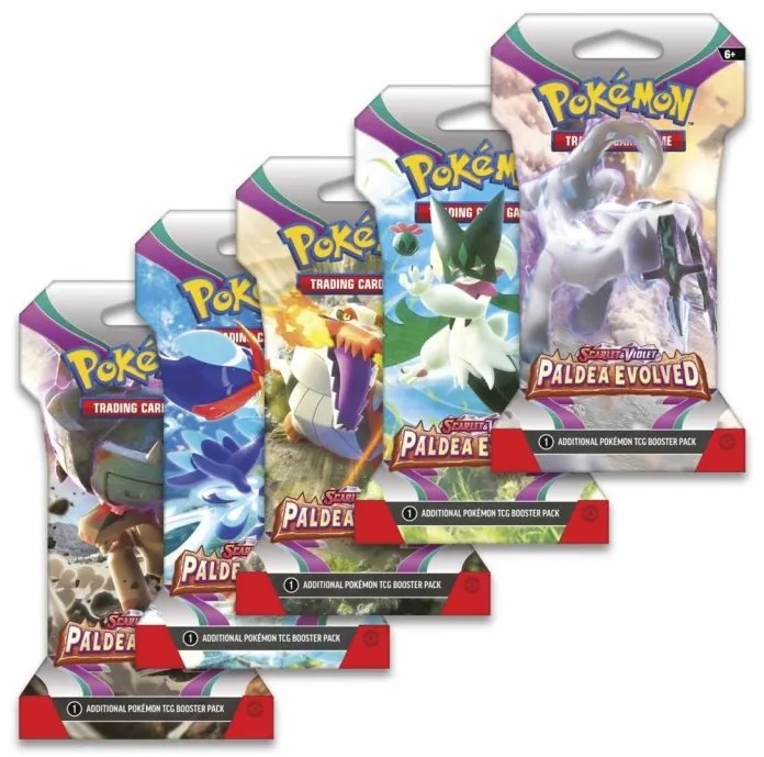 Pokémon Pokémon TCG: SV02 - Paldea Evolved Sleeved Booster