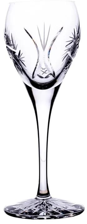 Onte Crystal Bohemia Crystal ručně broušené sklenice na Likér Větrník 90 ml 2KS