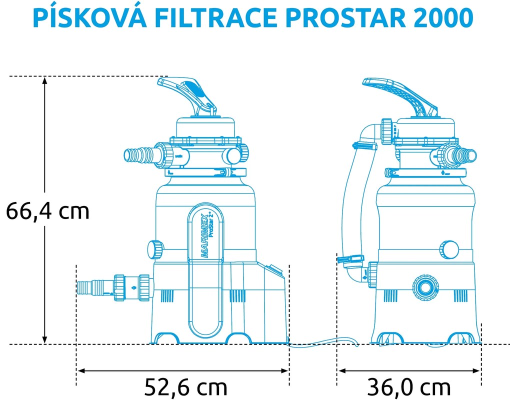 Marimex | Písková filtrace Marimex ProStar 2000 | 10604352