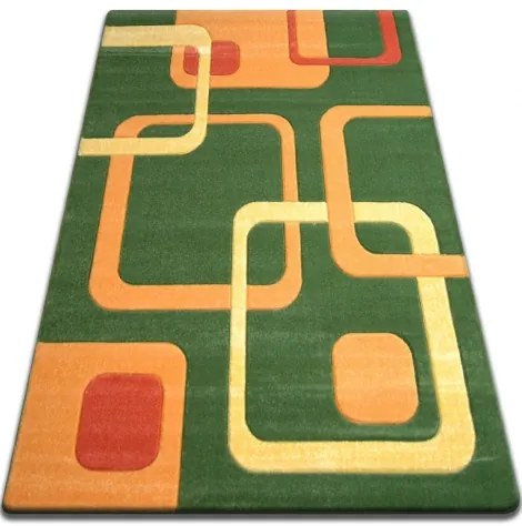 Makro Abra Kusový koberec FOCUS -  F240 zelený 100 x 200