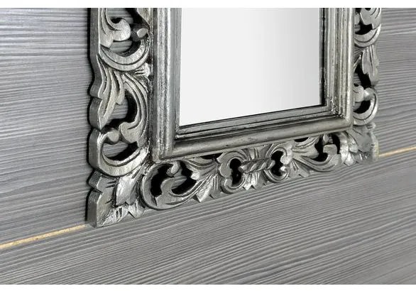 Sapho Samblung Zrcadlo v rámu 40x70 cm, stříbrná IN109