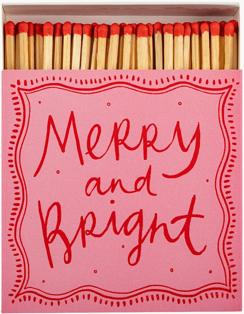 Sada zápalek Merry and Bright, 3 díly