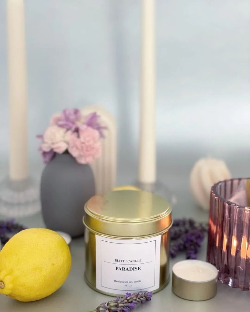 Elitte Candle Sójová svíčka - Paradise Objem: 150 ml