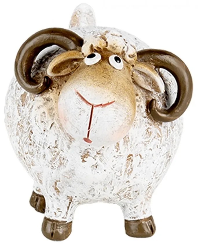 Dekorace figurka beran - 9*7*8 cm