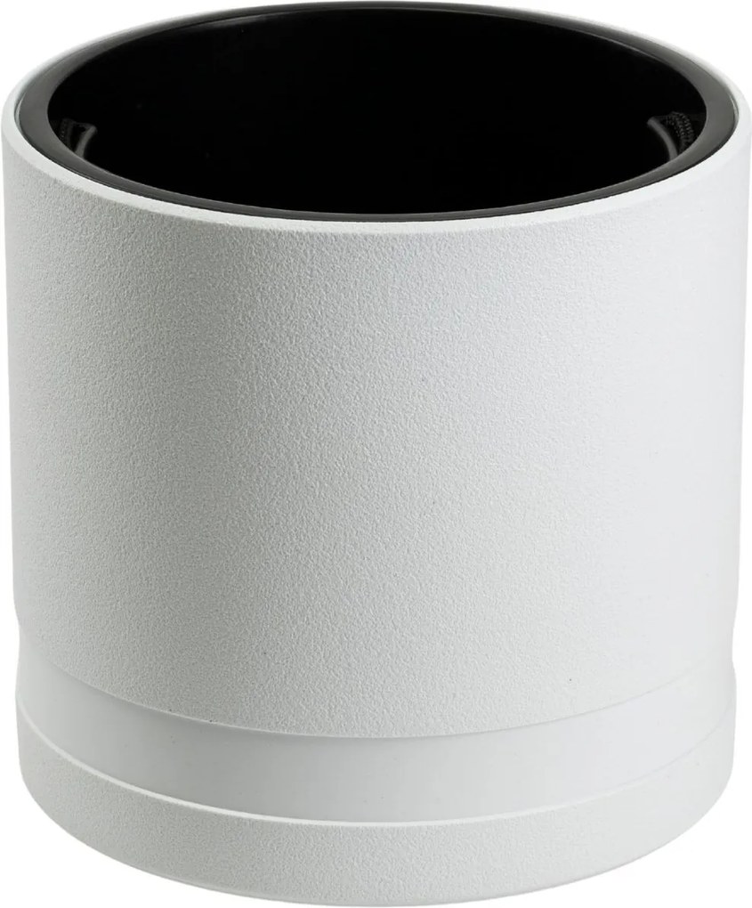 Květináč LUNA Cylinder 30,8 cm bílý