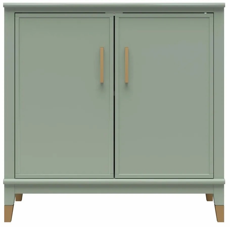 Zelená skříňka 86x85x41 cm Westerleigh – Støraa