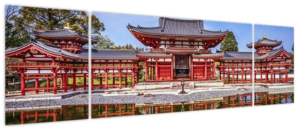 Obraz - Buddhistický chrám (170x50 cm)