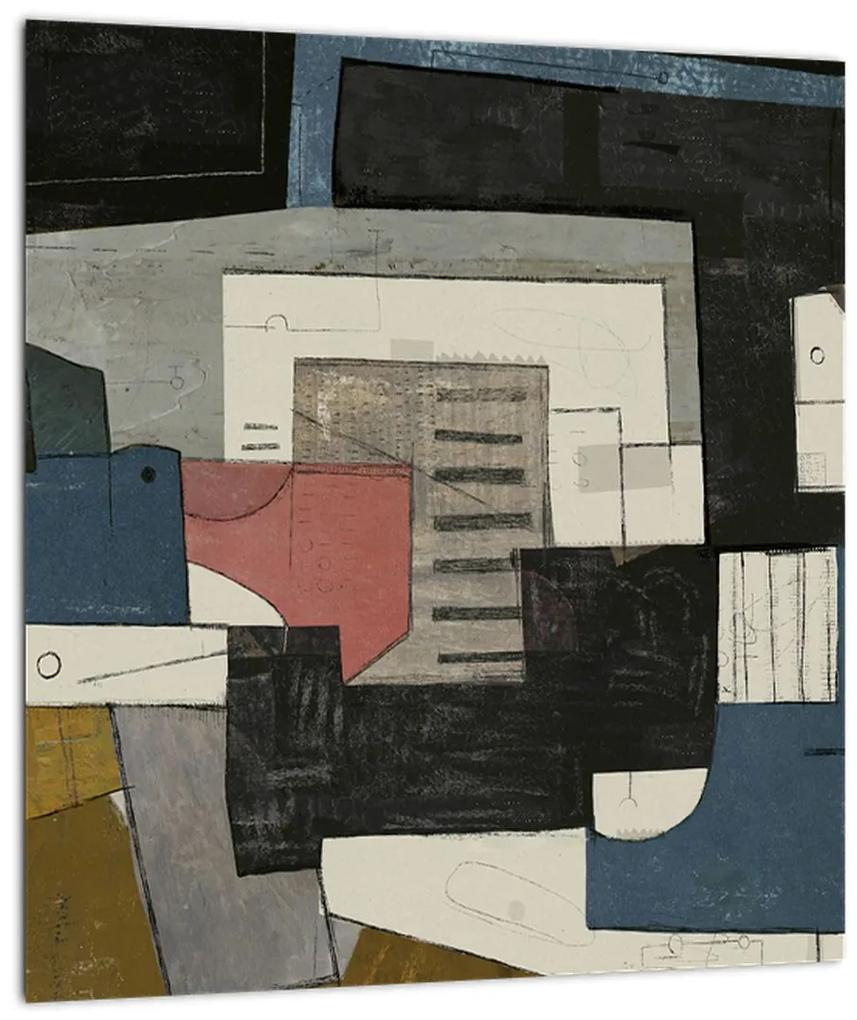 Obraz - Abstrakce, kubismus (30x30 cm)