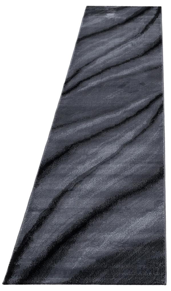 Ayyildiz Kusový koberec MIAMI 6630, Černá Rozměr koberce: 120 x 170 cm