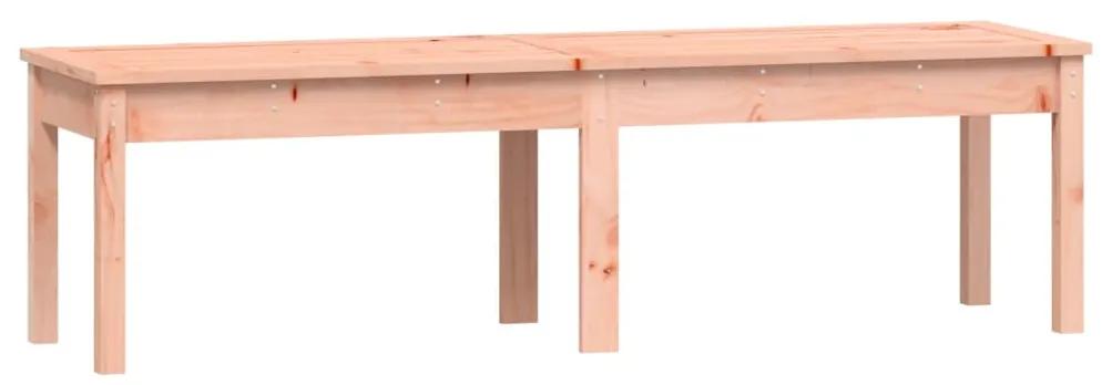 2místná zahradní lavice 159,5x44x45 cm masivní dřevo douglasky - Default Title