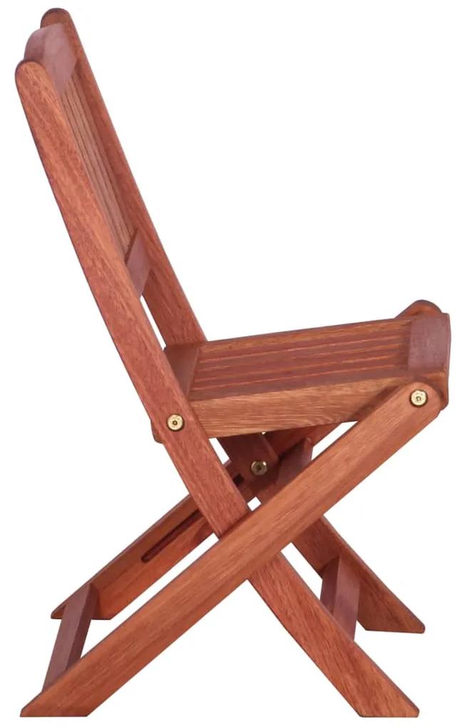 Dětské jídelní židle 2 ks masivní eukalyptové dřevo - Default Title
