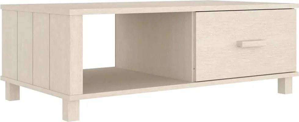 Konferenční stolek HAMAR medově hnědý 100x55x35 cm borovice 340452