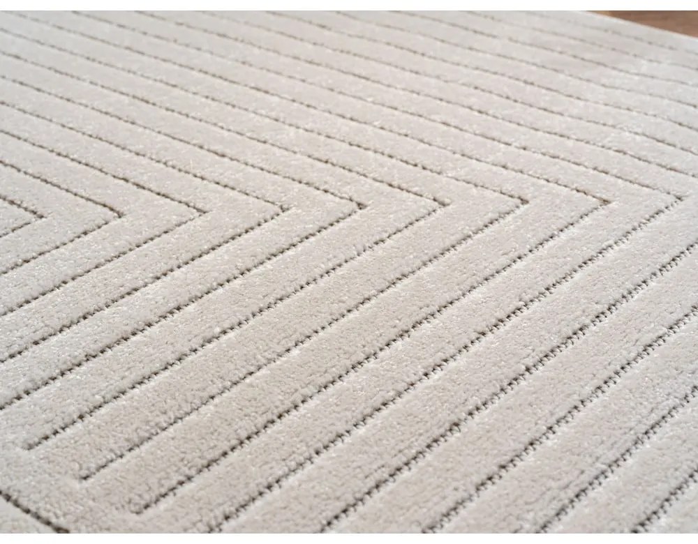 Krémový kulatý vnitřní a venkovní koberec ø 160 cm Nova 1202 – Ayyildiz Carpets
